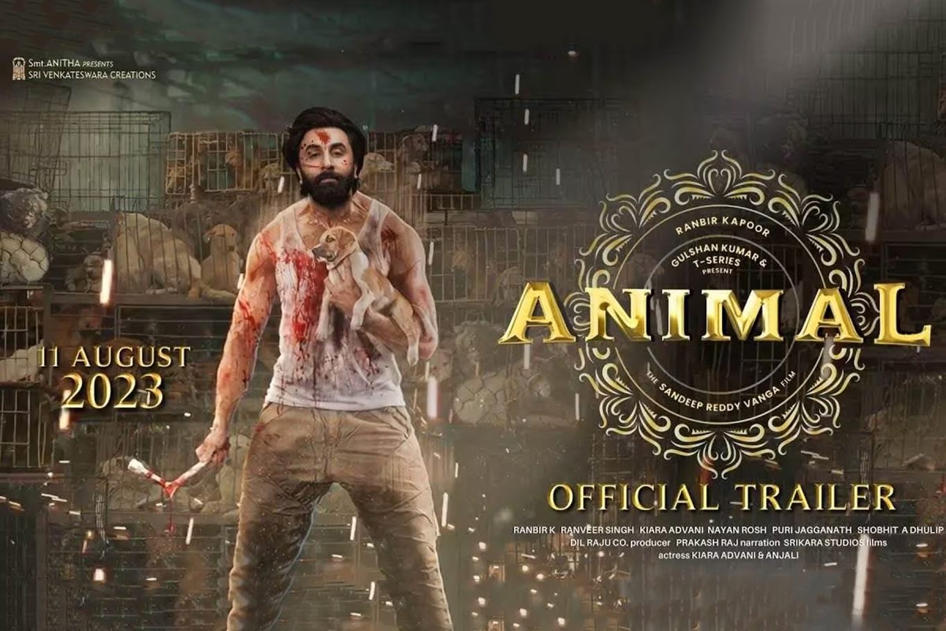 Upcoming film ‘Animal’ starring Ranbir Kapoor to hit theaters in ...