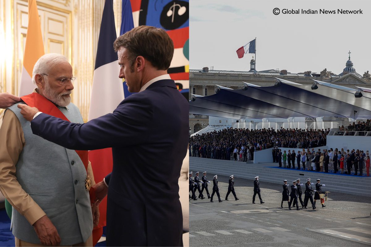 Amid Heightened Security, PM Modi Receives Honor on France’s Bastille Day - Global Indian News ...