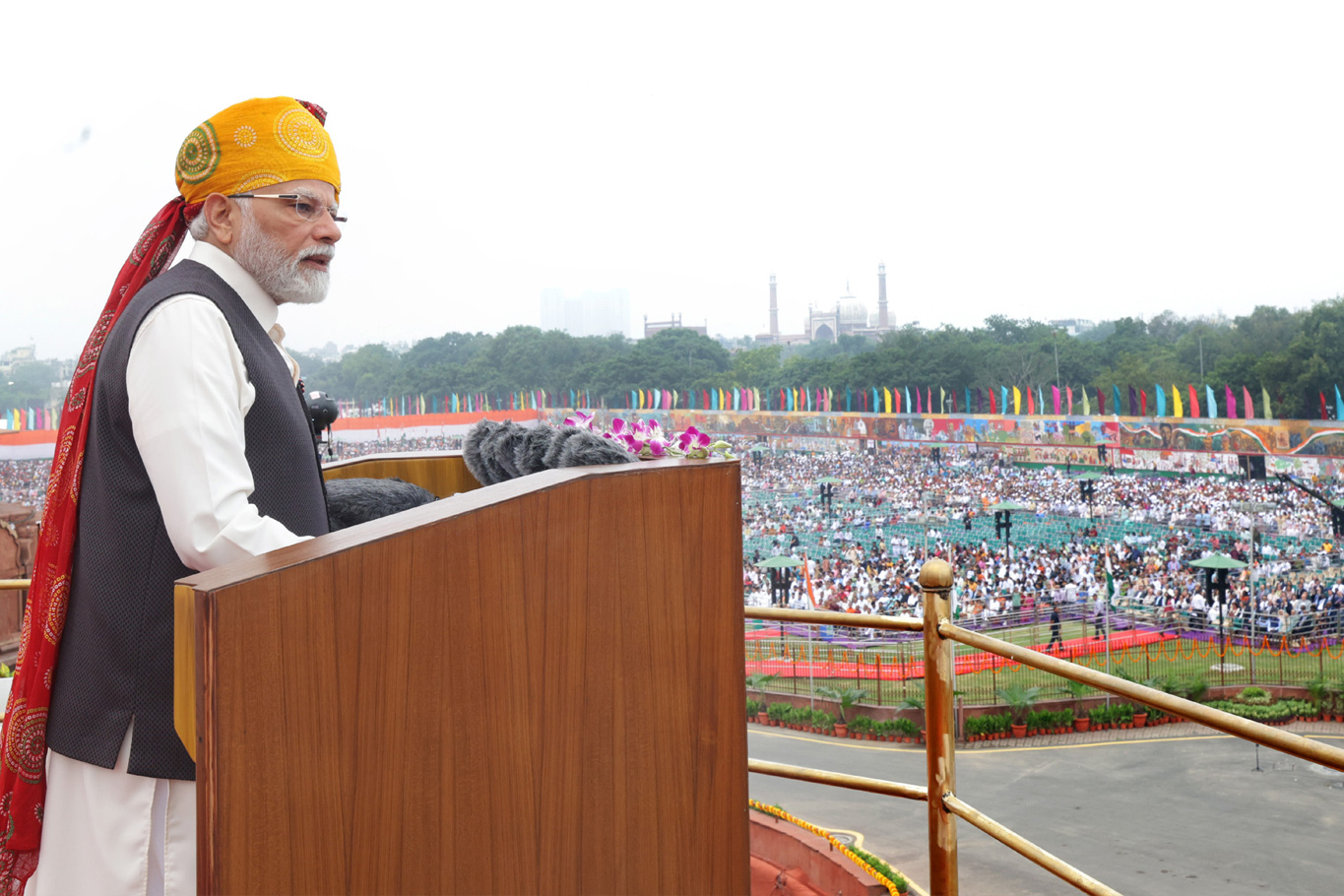 PM Modi delivers 90-minute speech on 77th Independence Day - Global Indian News Network