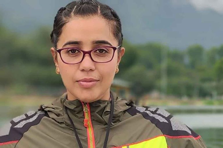 Bilquis Mir, first Indian woman judge for Asian Games.