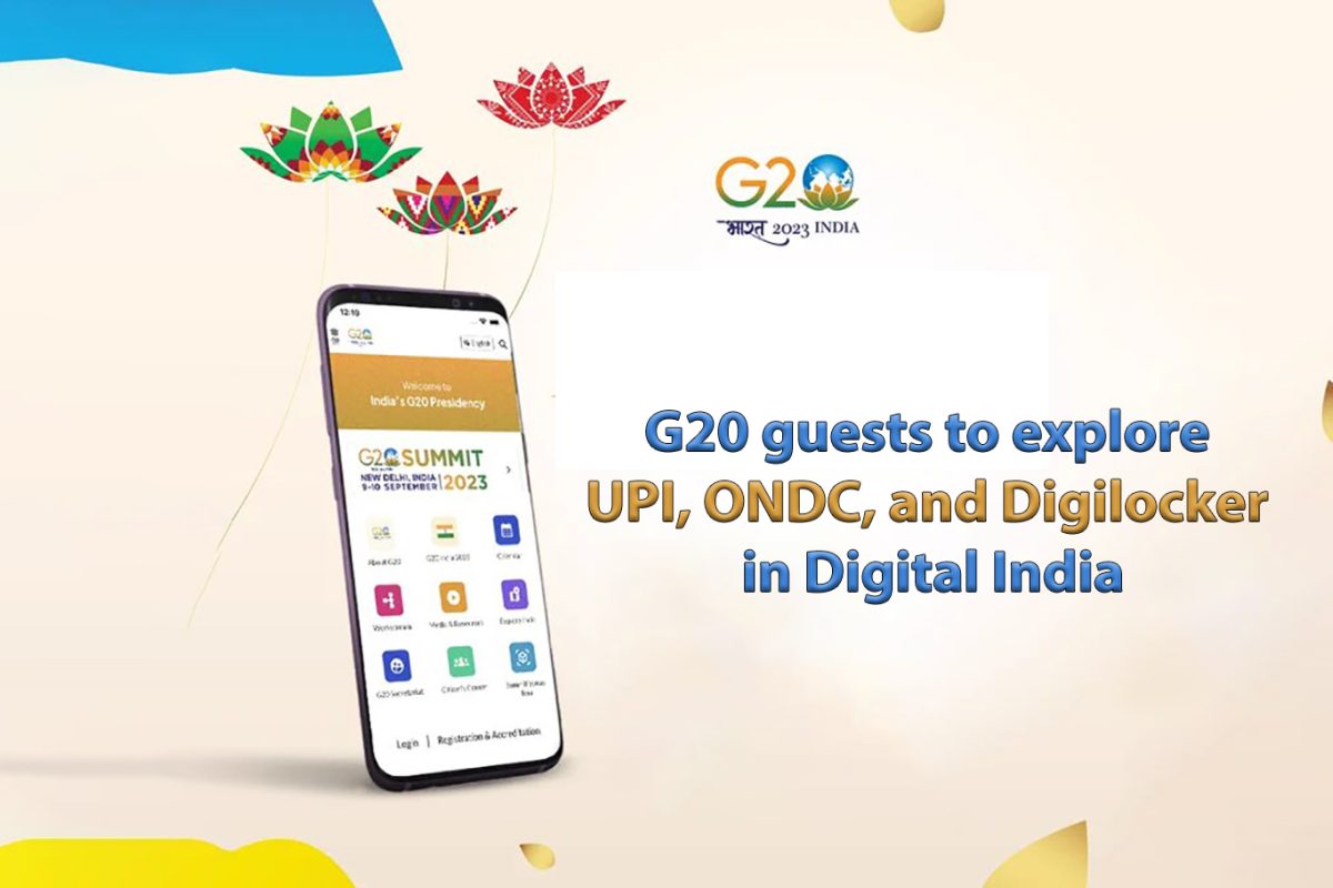 G20 guests explore UPI, ONDC, Digilocker in Digital India