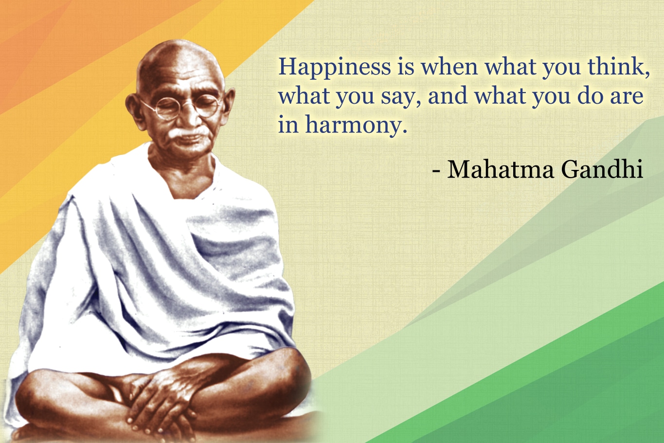 “My life is my message.” – Mahatma Gandhi – Global Indian News Network