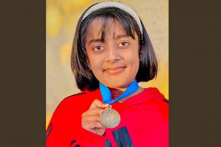 Nine-year-old Indian-American Preesha recognized among Johns Hopkins ...