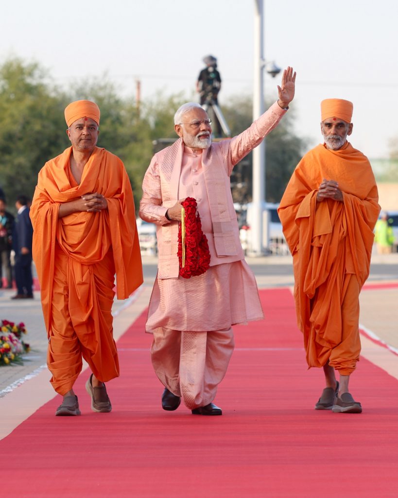 PM Modi inaugurated BAPS Hindu Mandir in Abu Dhabi