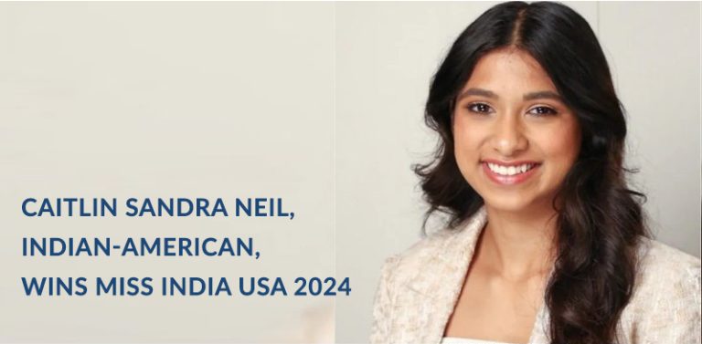Caitlin Sandra Neil, Indian-American, Wins Miss India USA 2024