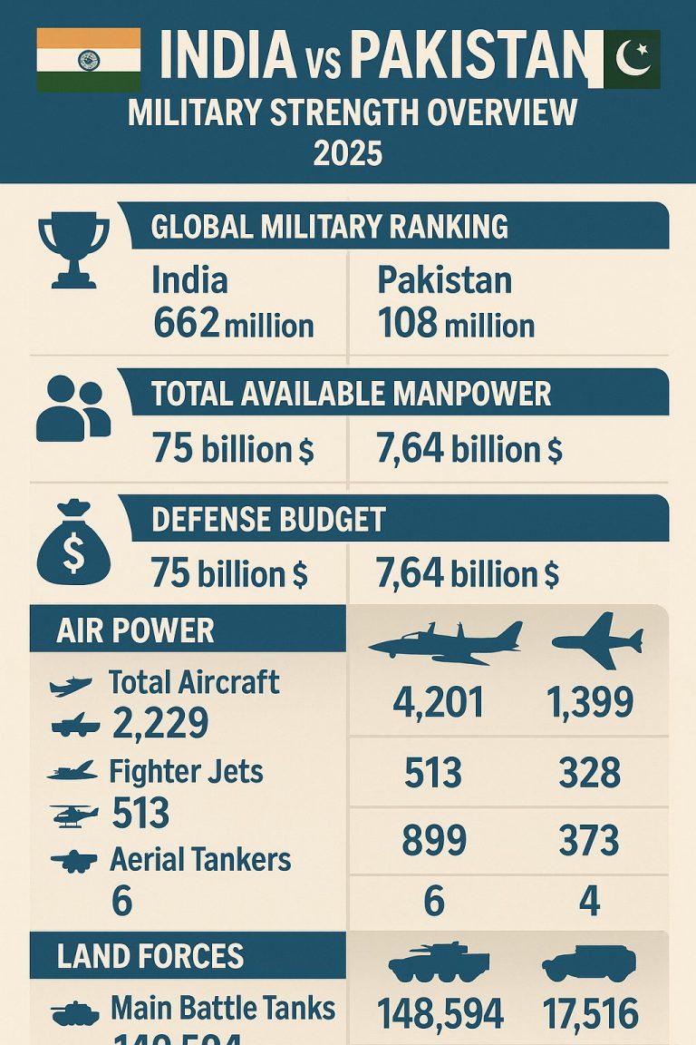 India vs. Pakistan Military Strengths By Brigadier Arjun Rathore (Retd ...