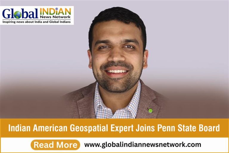 Indian American Geospatial Expert Joins Penn State Board – Global ...