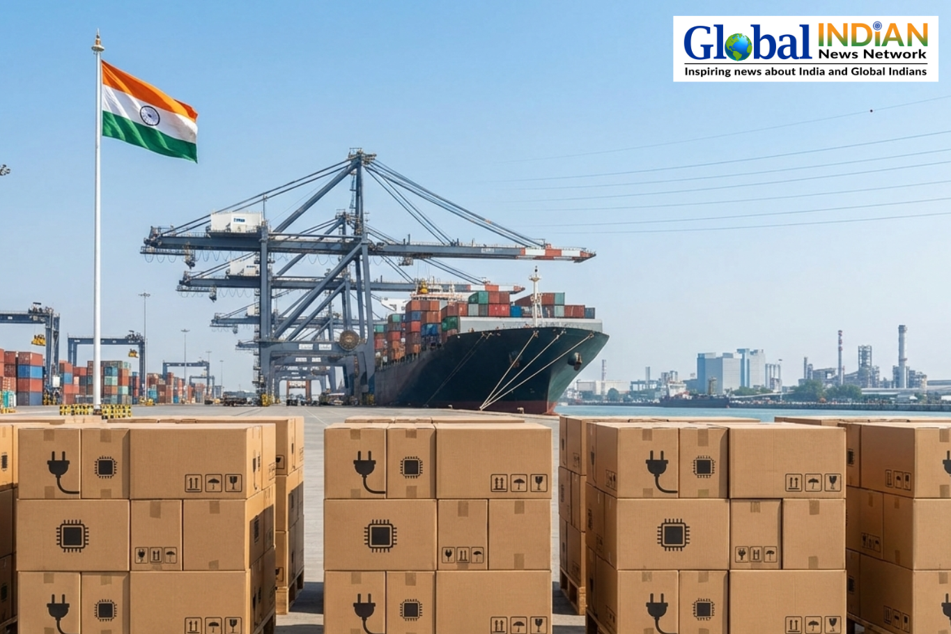 India Electronics Exports Reach Historic Growth Milestone